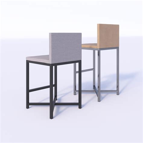 Minotti Flynt Stool 3d Model Turbosquid 2433323