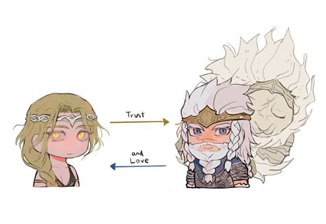 Queen Marika The Eternal Godfrey First Elden Lord And Serosh Elden