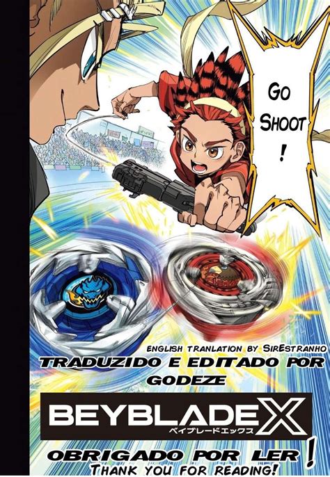 Full English Translation Of The Preview Of The Beyblade X Manga Based