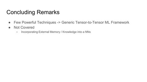 A Tour Of Neural Sequence Generators Ppt