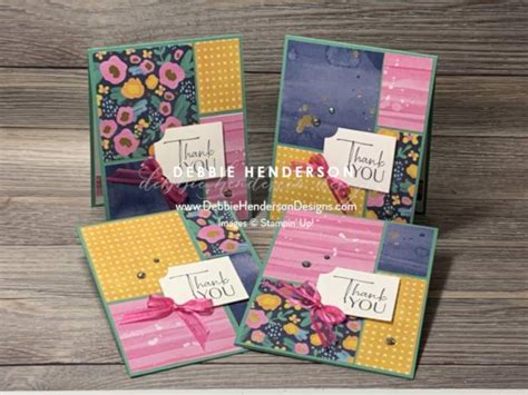 Afternoon Tea Time And A Card Debbie Henderson Stampin Up Demonstrator