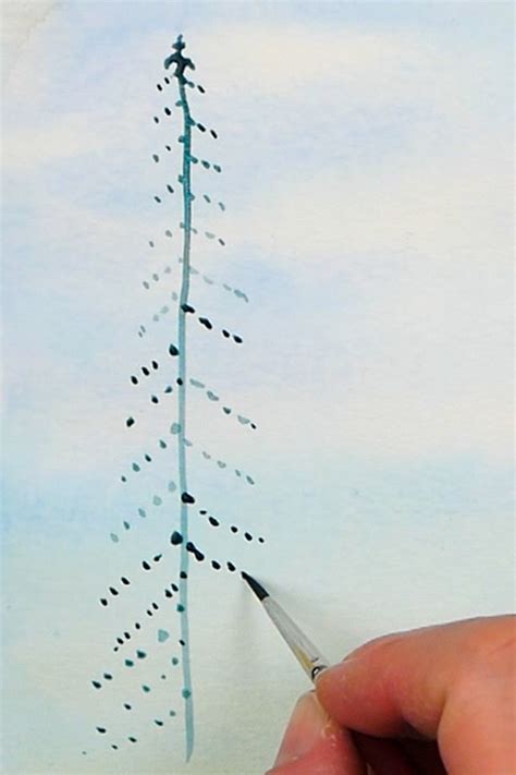 How To Paint A Tree In Easy Steps Hop A Long Studio