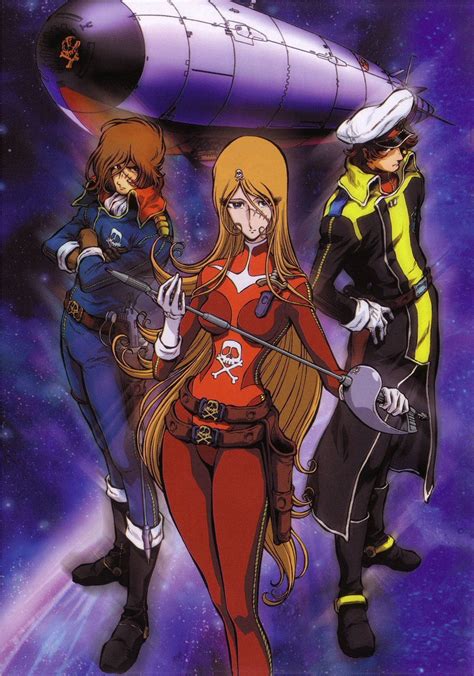 Captain Harlock Captain Harlock Anime Anime Comics