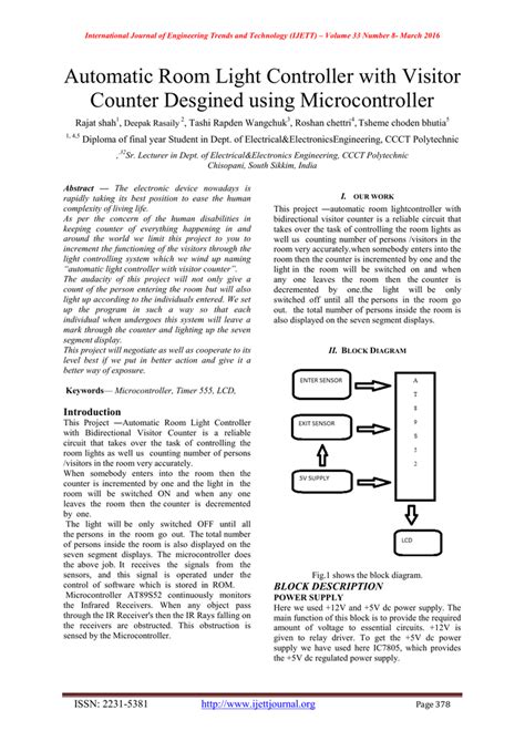 Visitor Counter Circuit Diagram Using Microcontroller Circuit Diagram