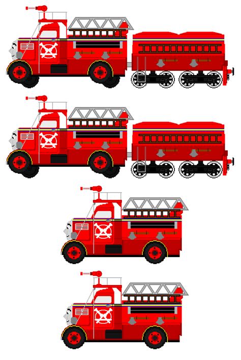 Fiery Flynn The Fire Engine Sprite Sheet By Jamesfan1991 On Deviantart