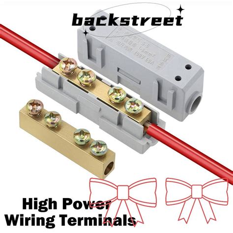 Backstage Quick Terminal Block High Power Conductor High Power Splitter Compact
