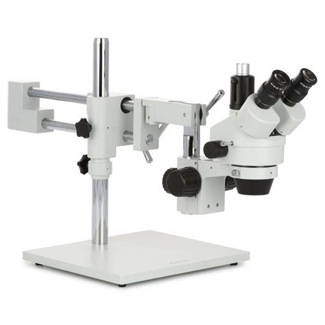 Globe Scientific Stereo Trinocular Microscope 820yz8 A Sm 4tz 144a Grainger
