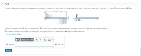 Solved Part D For The Left Figure Below Replace The