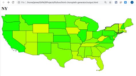 Creating Html Choropleths Using Geopandas By James Moody Medium