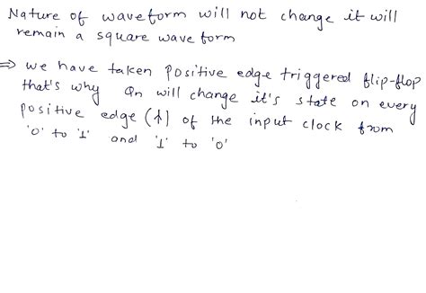 Solved J K Flip Flop With J 1 And K 1 Has A 10 Khz Clock Input The