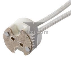 патрон GU5.3 керамика цоколь GU5.3, материал - керамика, напряжение ...