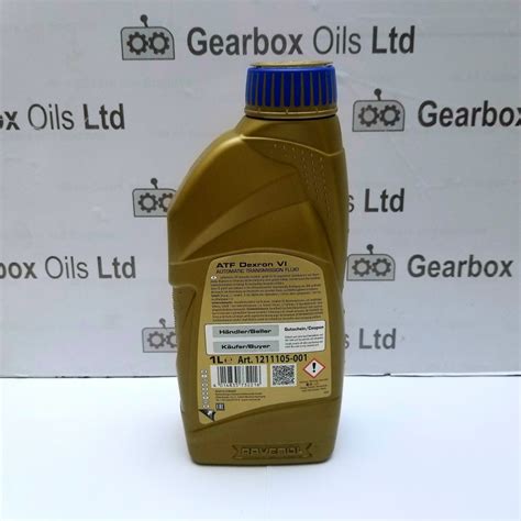 Ravenol Dexron 6 Synthetic Automatic Transmission Fluid 1 Litre ...