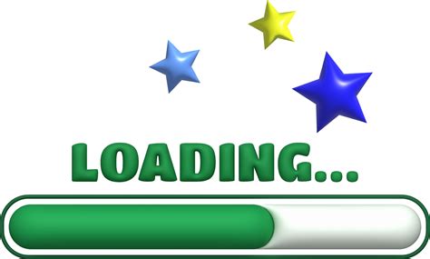 Loading Bar And Progress Visualization Loading Status Collection Web Design Elements 3d