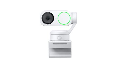 Insta360 Link 2 Webcam 4k Intelligente Avec Cardan Et Suivi Ia Blanc Polaire Blanc 1000037373