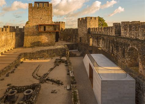 Pombal Castle Visitor Centre Offers Peek Through A Historic Stone Wall