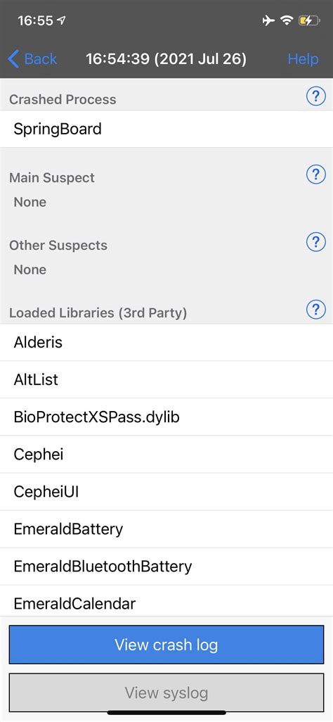 Help Something Crashes My Device In Safe Mode Crashreporter Doesnt Find Anything Rjailbreak