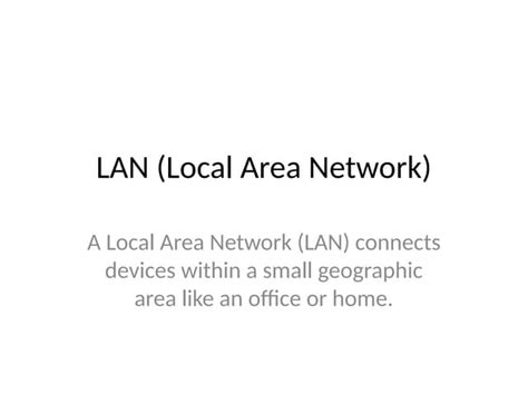 Typesofcomputernetworkslan Wan Manpptx