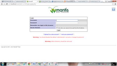 Mantis Bug Tracker Step By Step Installation On Windows 7 ~ Software Testing Tutorials