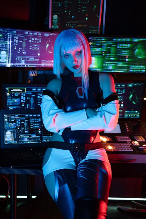 Cyberpunk Edgerunners Lucy Cosplay By Runa Rei Self Fpshub