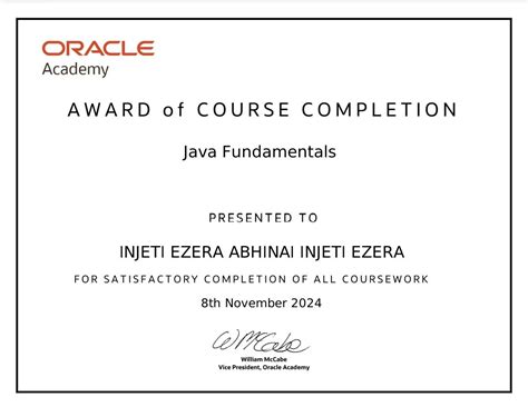 Java Oracleacademy Programming Softwaredevelopment Learning