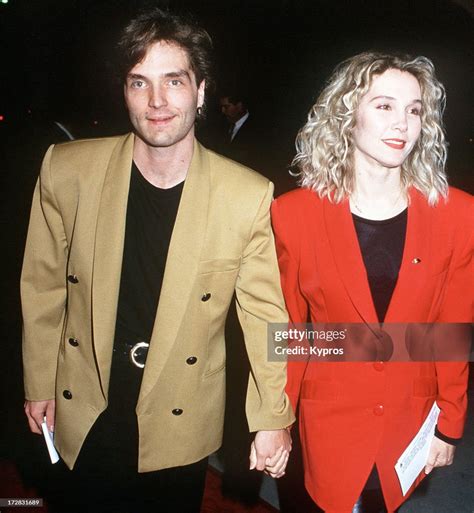 Singer Richard Marx With His Wife Actress And Singer Cynthia Rhodes