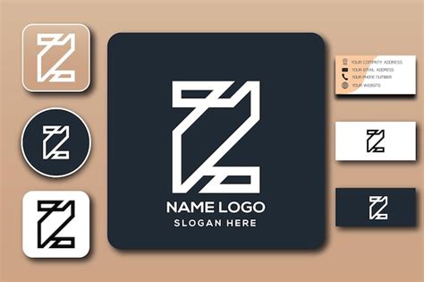 Premium Vector Z Monogram Logo Template