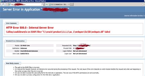 Oam And Openam Calling Loadlibraryex On Isapi Filter Coracleproduct1111as1webgateiis