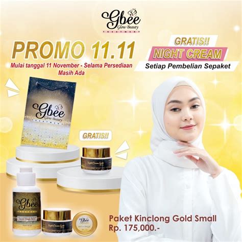 Jual Pusat Gbee Glow Beauty Paket Normal Gbee Paket Kinclong