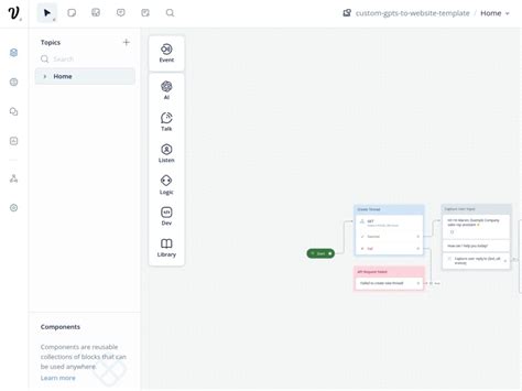 An Openai Gpt Assistants Integrated Chatbot Upwork