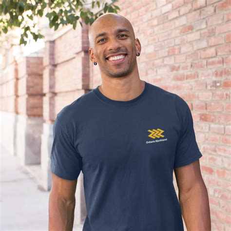 Ontario Northland Stacked Logo Shirt