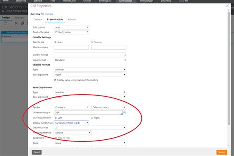 Currency Symbol Presentation Tab Not Working As Expected Support Center