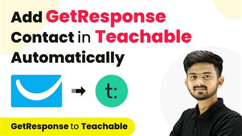 Automate Adding Getresponse Contacts In Teachable With Pabbly Connect Pabbly