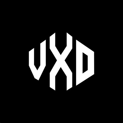 Vxo Letter Logo Design With Polygon Shape Vxo Polygon And Cube Shape