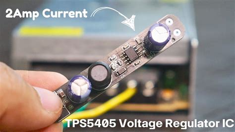 TPS5405 Voltage Regulator IC Evolution Board YouTube