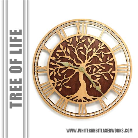 Tree Clock Etsy