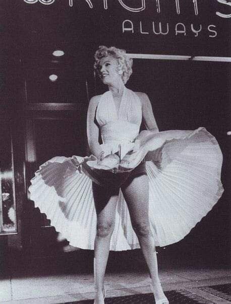 1954 Marilyn Monroe Photography Marilyn Monroe Skirt Marilyn Monroe