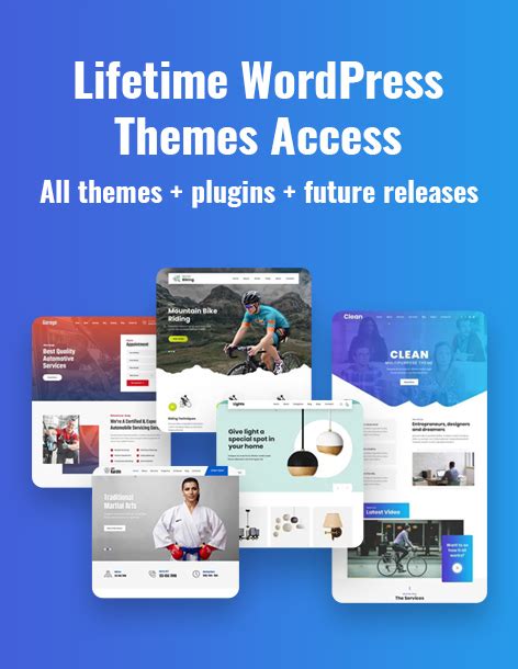 Lifetime Wordpress Themes Bundle