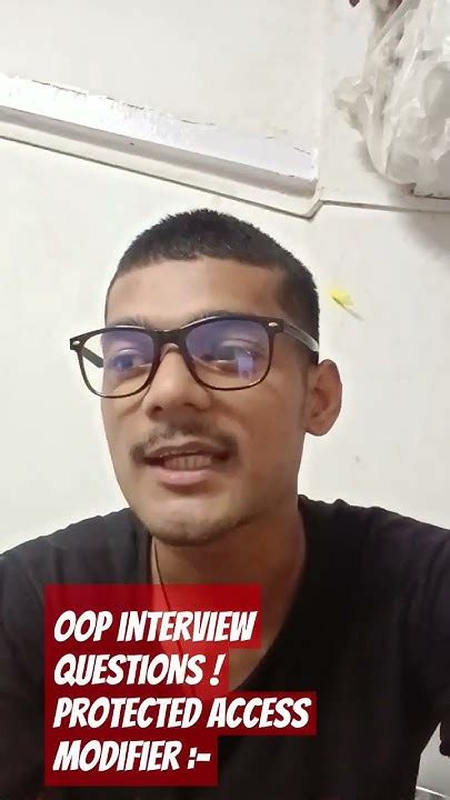 Protected Access Modifier Oop Interview Questions Oop Coding Html