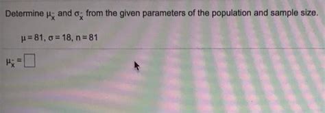 solved determine их and ox from the given parameters of the