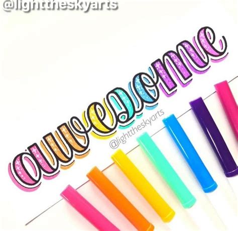 Types Of Marker Tips At Bella Bright Blog