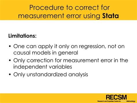 PPT Correction For Measurement Error In Survey Research Using SQP PowerPoint Presentation ID