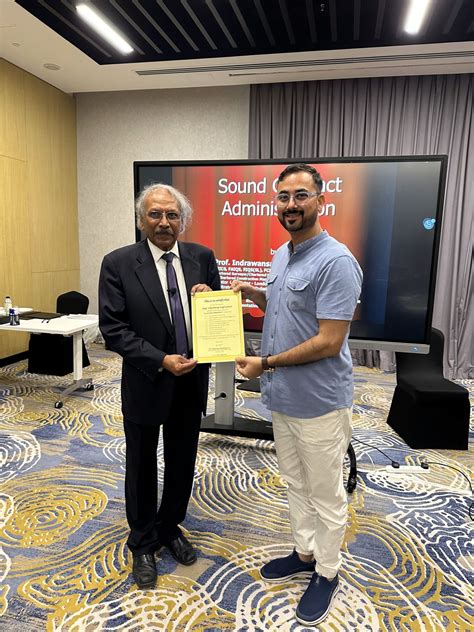 Uday Pratap Singh Jamwal On Linkedin Successfully Completed Course On Sound Contract