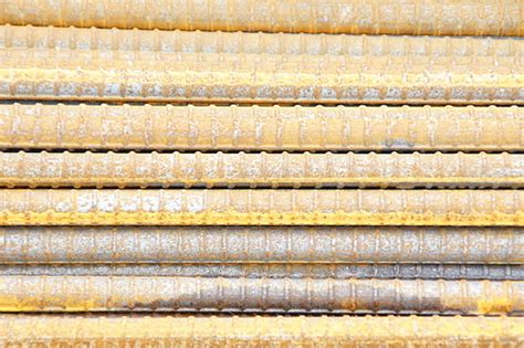 유토이미지 녹슨 철근