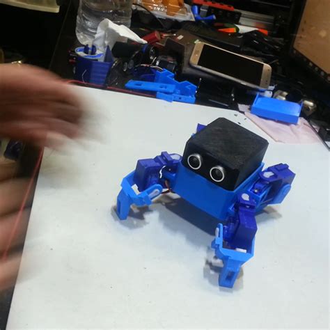 Descargar Archivo 3d Gratis Crear Smartphone Control Quadruped Spider Robot Otto Quad ・ Cults