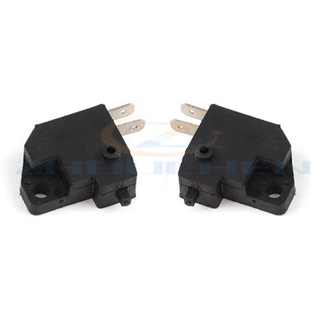 오토바이부품 범용 오토바이 좌우 프론트 브레이크 스톱 라이트 스위치 프레스 단추 혼다 스즈키 야마하 예비 티몬