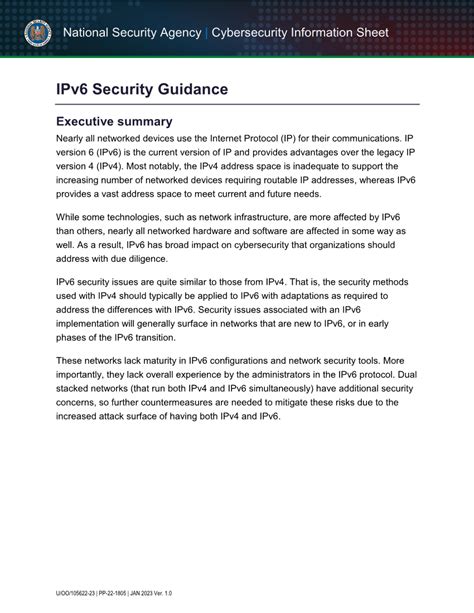 Cybersecurity Advisories And Guidance