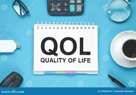 Qol Quality Of Life Business Stock Image Image Of Career Vitality