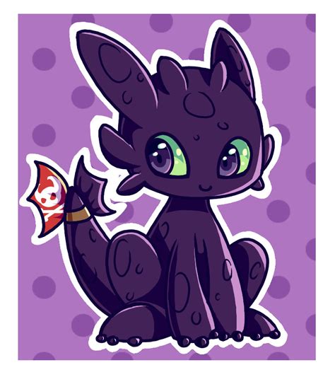 Toothless Chibi By Noodlemonstah On Deviantart