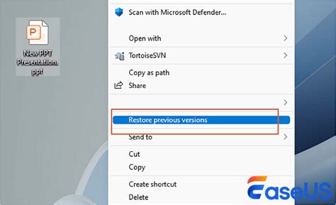 How To Recover Previous Version Of Powerpoint 3 Ways