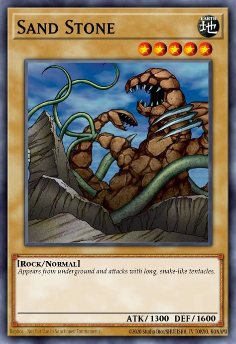 Sand Stone Yu Gi Oh Card Database Ygoprodeck